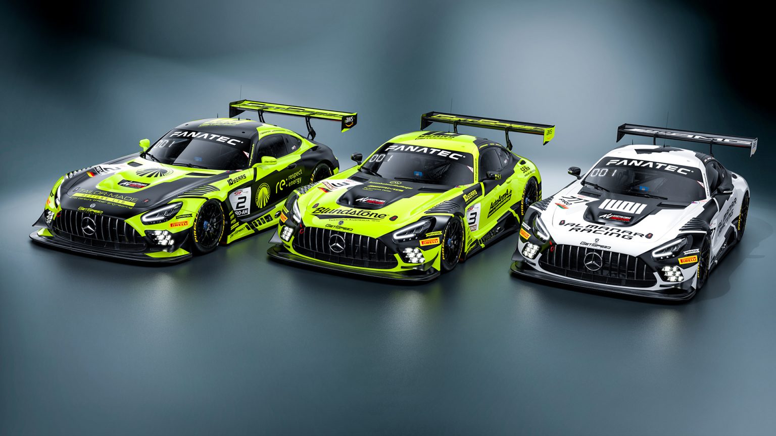 Doppelter Einsatz: GetSpeed mit vier Mercedes-AMG GT3 beim GTWC-Auftakt und den ADAC 24h ...